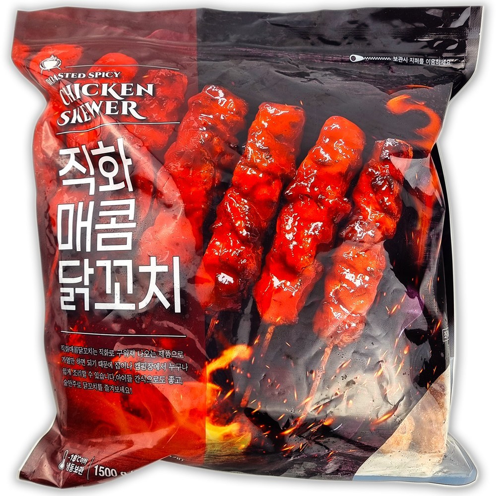 '코스트코 직화 매콤 닭꼬치 1500g(100g x 15개) 캠핑요리, 100g, 15개' 최저가 검색, 최저가 39,800원 - 할인 알림