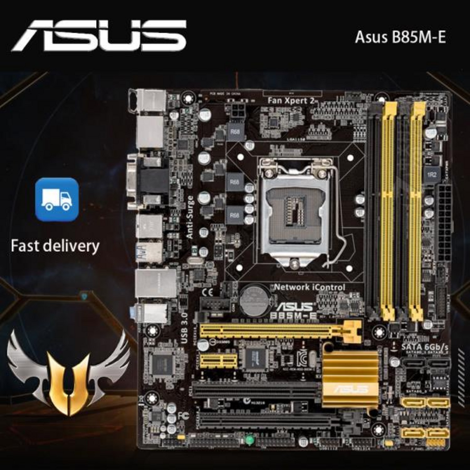 중고 Asus B85M-E 마더보드 B85 소켓 LGA 1150 i7 i5 i3 DDR3 32G SATA3 USB3.0 Micro-ATX - 데스크탑용 | 쿠팡
