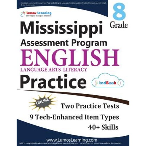 Mississippi Assessment Program Test Prep: Grade 8 English Language Arts ...
