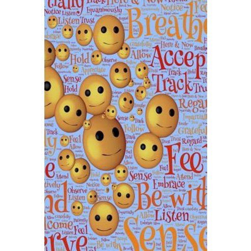 Meditation Emoji Journal Notebook: Smiley Face Emoji Breathe Listen ...