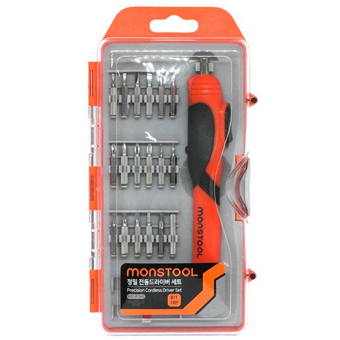 몬스툴 3V 정밀전동드라이버 + 비트 18p, 1세트 - 가격 변동 추적 그래프 - 역대가