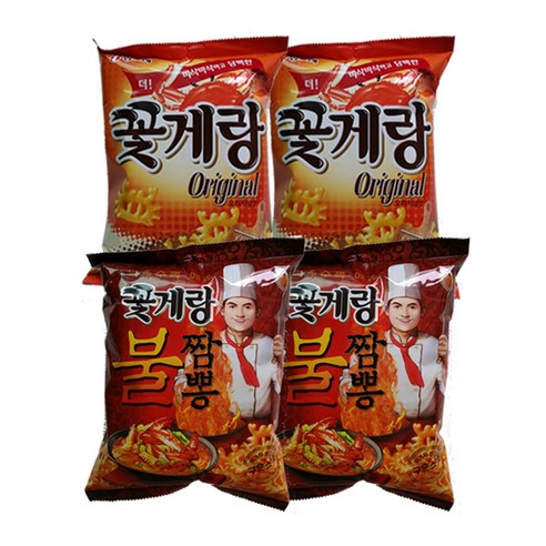 빙그레 꽃게랑 오리지널 70g x 2p + 불짬뽕 70g x 2p, 1세트 - 가격 변동 추적 그래프 - 역대가