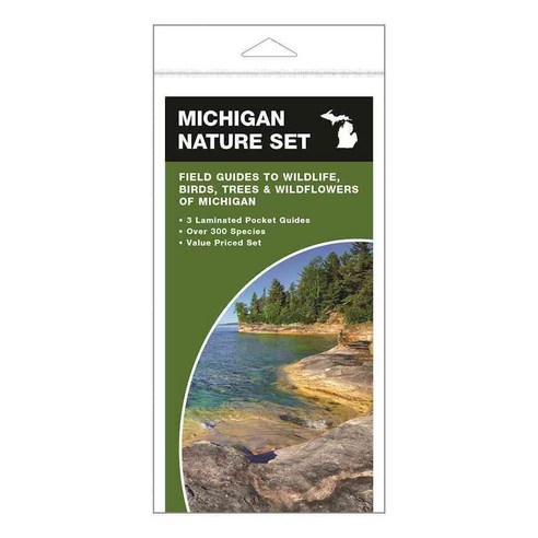 Michigan Nature Set: Field Guides to Wildlife Birds Trees & Wildflowers ...