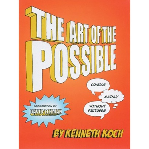 The Art of the Possible!: Comics Mainly Without Pictures Hardcover ...