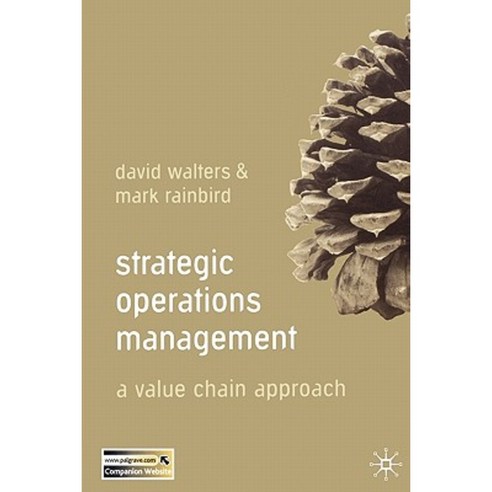 Strategic Operations Management: A Value Chain Approach Paperback ...