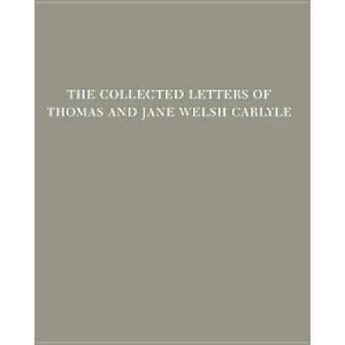 The Collected Letters of Thomas and Jane Welsh Carlyle: 1853 Hardcover ...
