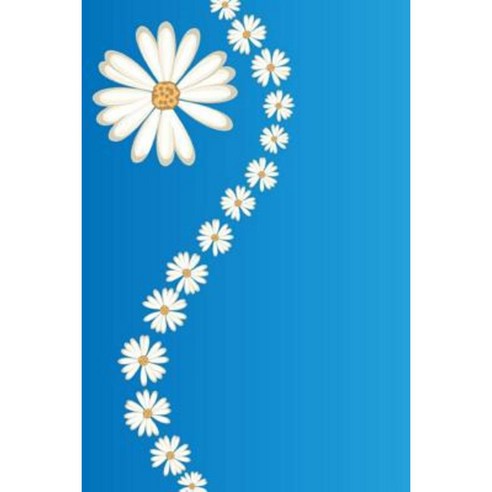 Mind Blowing Blue Flower Pattern Journal: 150 Page Lined Journal ...