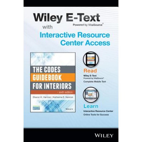 The Codes Guidebook for Interiors 6e Wiley E-Text Folder and ...