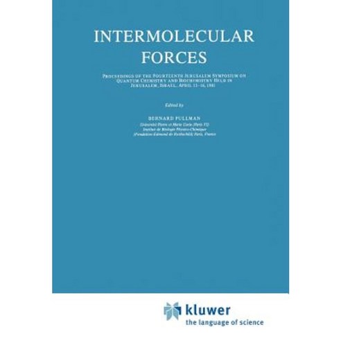 Intermolecular Forces Paperback, Springer - 가격 변동 추적 그래프 - 역대가