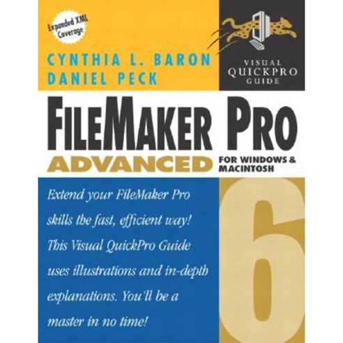 FileMaker Pro 6 Advanced for Windows and Macintosh Paperback, Peachpit ...