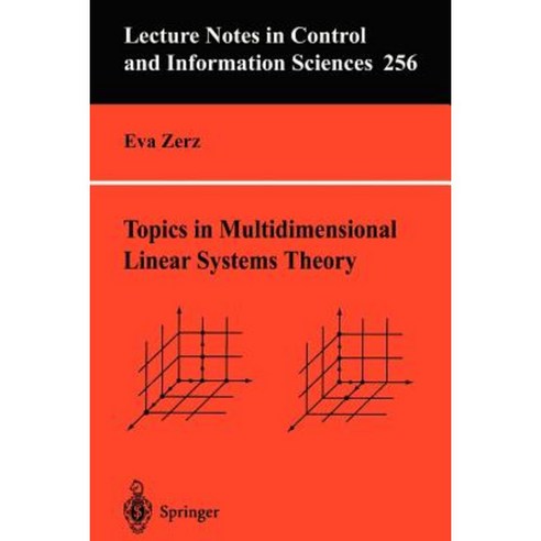 Topics in Multidimensional Linear Systems Theory Paperback, Springer - 가격 변동 추적 그래프 - 역대가