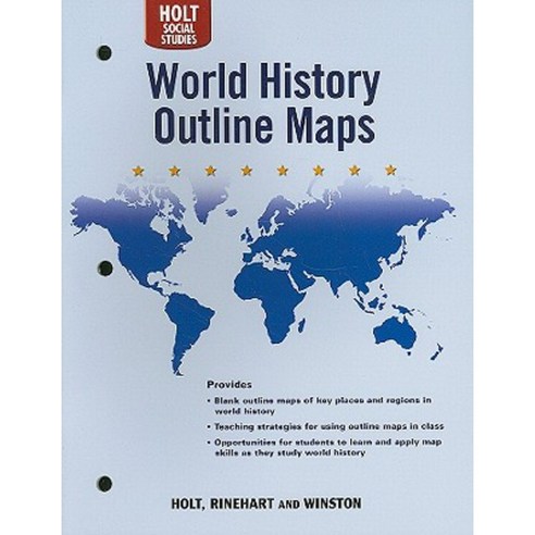 Holt World History Outline Maps: Human Legacy Paperback, Holt McDougal ...
