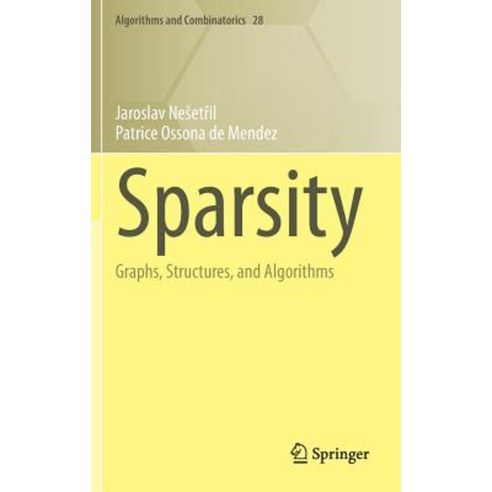 Sparsity: Graphs Structures and Algorithms Hardcover, Springer - 가격 변동 추적 그래프