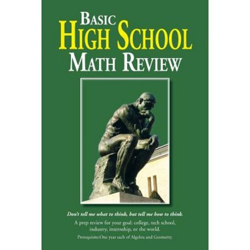 Basic High School Math Review Paperback, Xlibris Corporation - 가격 변동 추적 ...