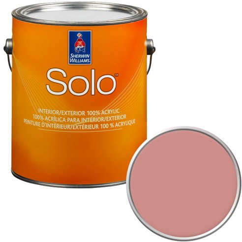 셔윈윌리암스 솔로 저광 페인트 1L, SW6318 Resounding Rose - 가격 변동 추적 그래프 - 역대가