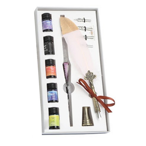 MAD STAMP 書法羽毛鋼筆套組 酷澎 - 天天低價，你的日常所需都在酷澎