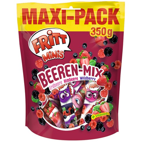 FRITT 水果咀嚼軟糖 綜合莓果口味 酷澎 - 天天低價，你的日常所需都在酷澎