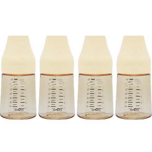 스펙트라 올셋 PPSU 젖병, 크림바닐라, 160ml, 4개 - 가격 변동 추적 그래프 - 역대가