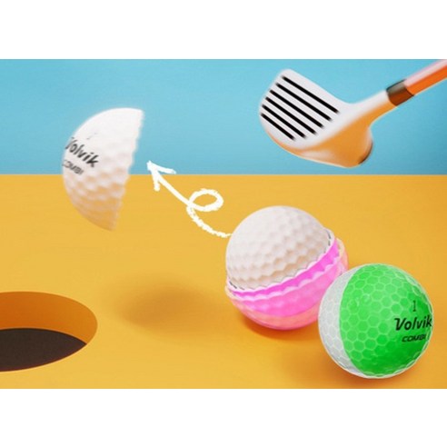 Volvik Crystal Combi 彩色高爾夫球組 酷澎 - 天天低價，你的日常所需都在酷澎