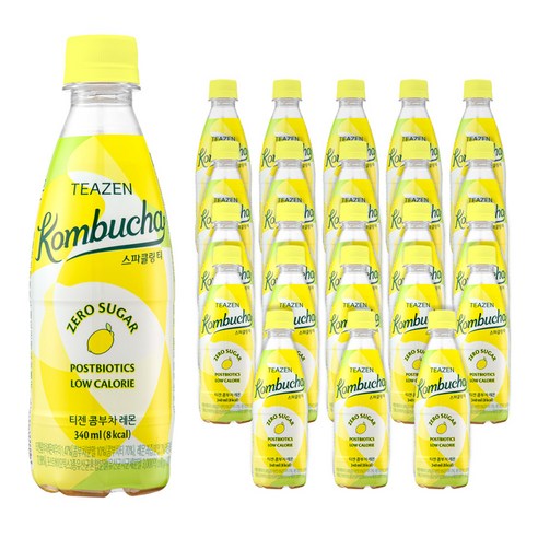 티젠 콤부차 스파클링티 레몬, 24개, 340ml - 가격 변동 추적 그래프 - 역대가