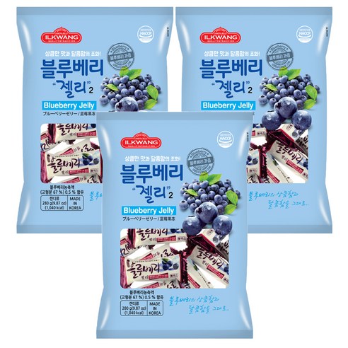 일광제과 블루베리 젤리2, 280g, 3개 - 가격 변동 추적 그래프 - 역대가