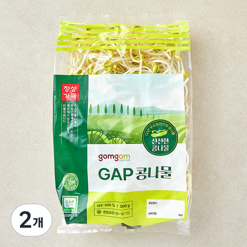 '곰곰 GAP 콩나물, 300g, 2개' 최저가 검색, 최저가 1,760원 - 할인 알림
