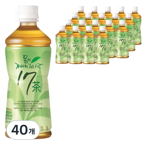 '몸이 가벼워지는 시간 17차, 340ml, 40개' 최저가 검색, 최저가 21,620원 - 할인 알림