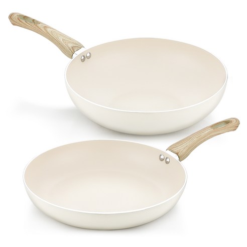 QUEEN SENSE Rose系列 IH平底鍋具2件組 酷澎 - 天天低價，你的日常所需都在酷澎