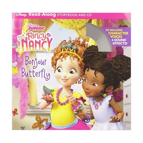 Disney Read-Along Storybook : Fancy Nancy : Bonjour Butterfly, Disney ...