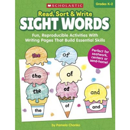 (영문도서) Read Sort & Write: Sight Words: Fun Reproducible Activities with ...