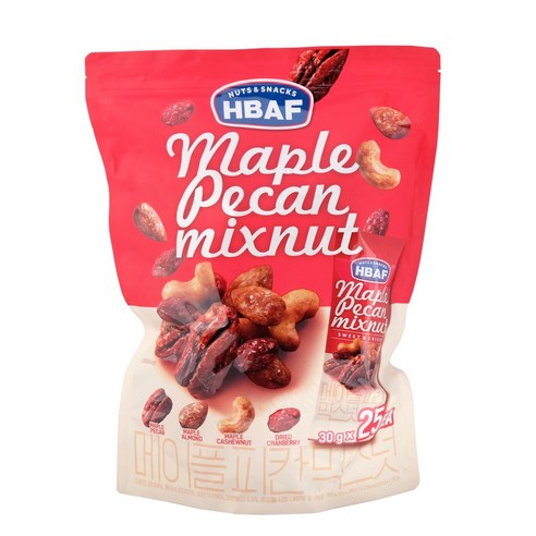 '바프 HBAF 메이플 피칸 믹스넛, 750g, 1개' 최저가 검색, 최저가 19,570원 - 할인 알림
