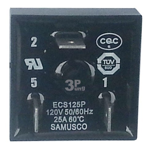 ECS112P 125P 224P 225P SAMUSCO 원심력스위치 단상모터 기동스위치 콘덴서기동 - 스위치 | 쿠팡