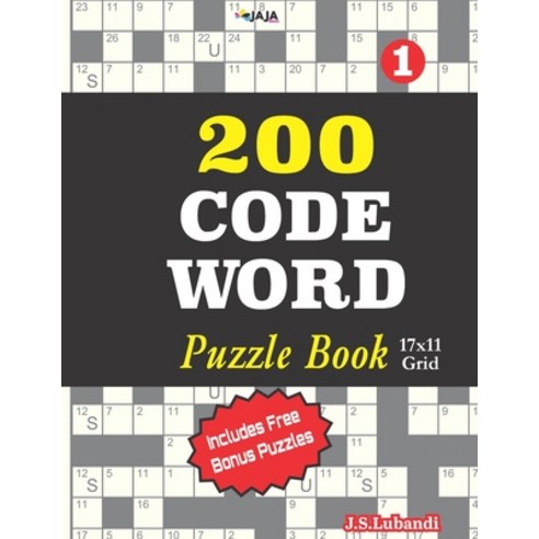 200 CODEWORD Puzzle Book Paperback, Independently Published, English ...