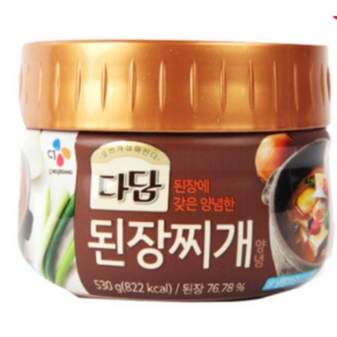 다담 CJ 된장찌개양념 530g - 찌개양념 | 쿠팡