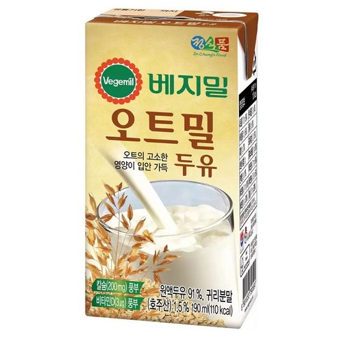 '베지밀 오트밀 두유, 190ml, 72개' 최저가 검색, 최저가 30,990원 - 할인 알림