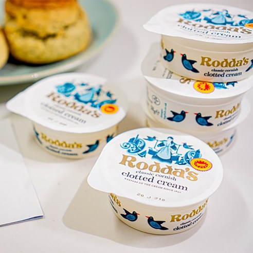 로다스 클로티드 크림 Rodda's clotted cream, 28g, 10개 - 잼/스프레드 | 쿠팡