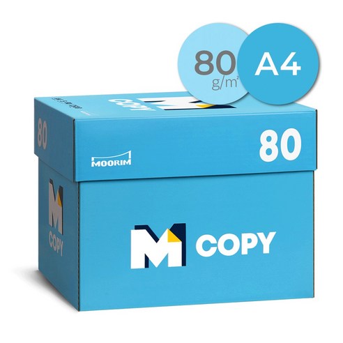 '무림제지 엠카피 M Copy 데일리 80g A4 에이포 복사 용지, A4, 2500매' 최저가 검색, 최저가 19,900원 - 할인 알림