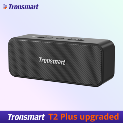 'Tronsmart T2 Plus (업그레이드버전) 휴대용 블루투스 스피커 출력20W 최대24시간 IPX7방수 TWS페어링 ...