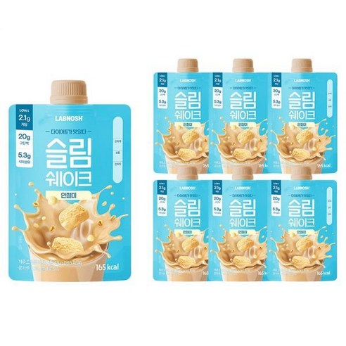 랩노쉬 슬림쉐이크 인절미, 315g, 1개 - 쉐이크/영양/선식 | 쿠팡