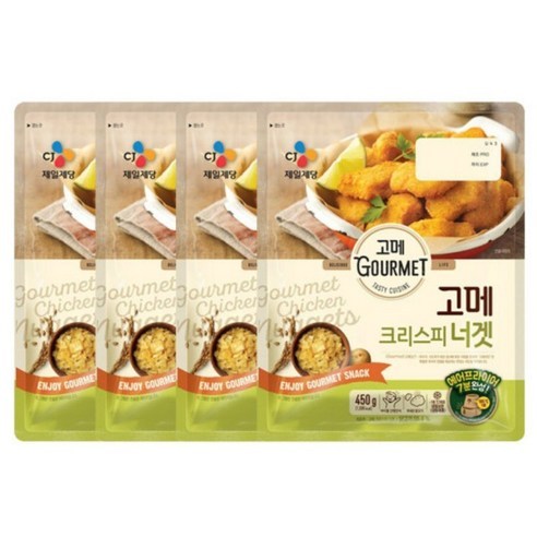 '[KT알파쇼핑][CJ] 고메 크리스피너겟 450g, 450g, 4개' 최저가 검색, 최저가 23,270원 - 할인 알림