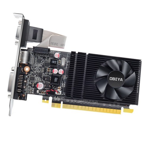 OBEYA G210 1GB 그래픽 카드 64 비트 비디오 카드 N210 1G GPU PC 게임 DVI HD-MI VGA 사용 ...