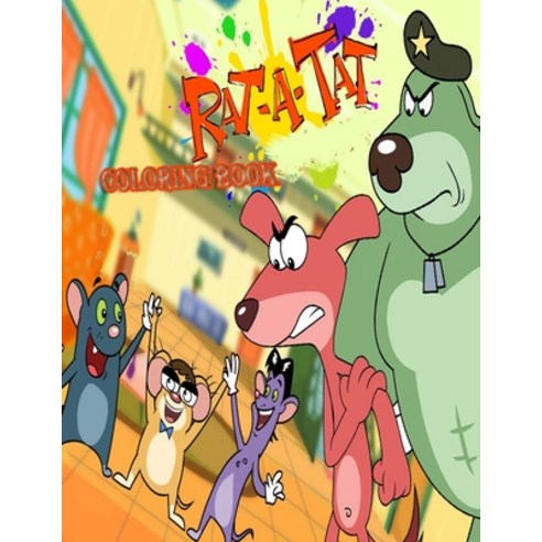RAT-A-TAT Coloring Book: Over 35 Pages of High Quality RAT-A-TAT ...