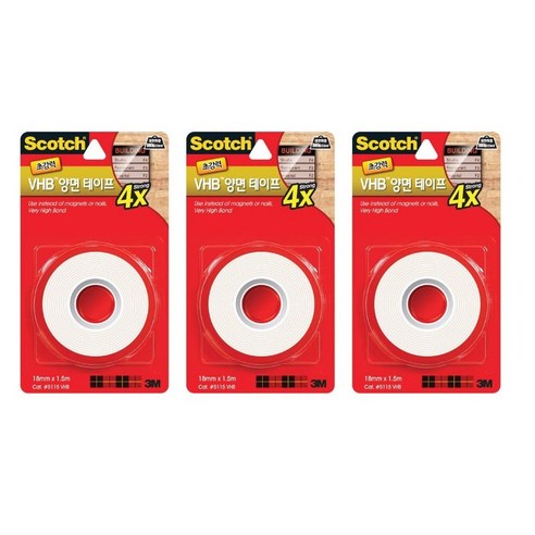 3M Scotch VHB強力雙面壓克力泡棉膠 酷澎 - 天天低價，你的日常所需都在酷澎
