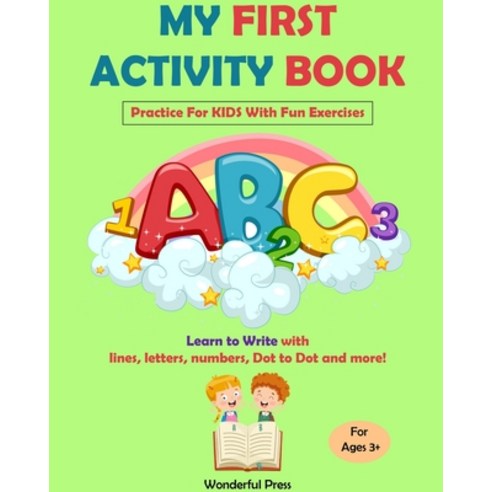 My First Activity Book: Practice For Kids With Fun Exercises Paperback ...