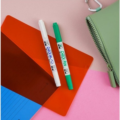 제브라암기펜 체크펜 세트 공시생 수험생 암기 공부 zebra check set - 형광펜 | 쿠팡