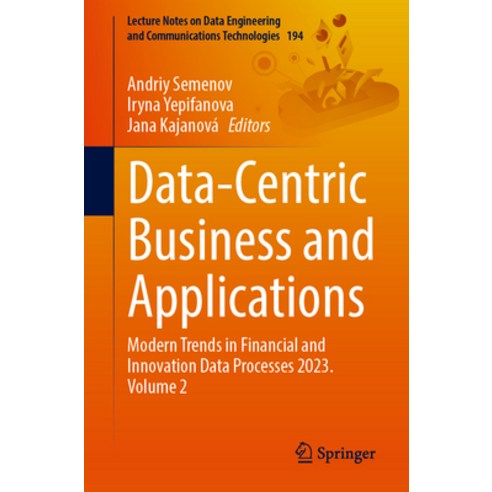 (영문도서) Data-Centric Business and Applications: Modern Trends in ...