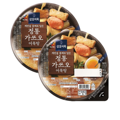 CJ제일제당 삼호어묵 정통 가쓰오 어묵탕, 360g, 2개 - 즉석국 | 쿠팡