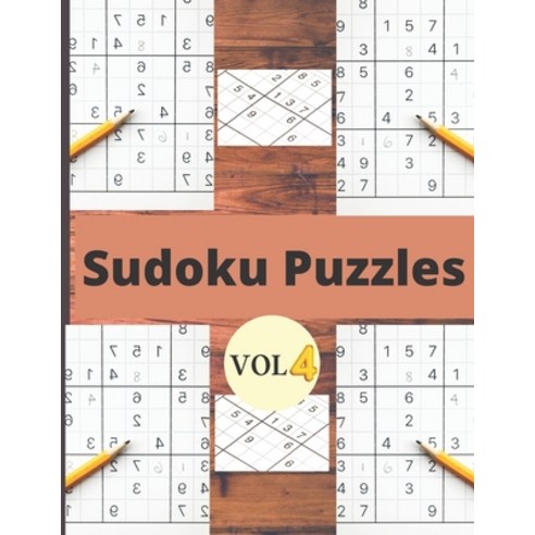 Sudoku Puzzles VOL 4: Sudoku puzzle book for adults and kids/Sudoku ...