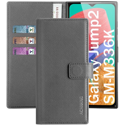 '아칸크 삼성 갤럭시 점프2 Jump 2 (SM-M336) 지갑형 가죽 카드수납 다이어리 휴대폰리 케이스+지문인식 보호필름 풀세트' 최저가 검색, 최저가 13,500원 ...