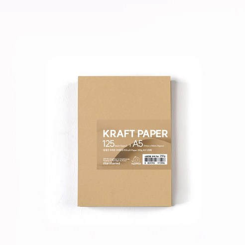 PaperPhant 질 좋은 두꺼운 크라프트지, 250g A5 125매 - 가격 변동 추적 그래프 - 역대가